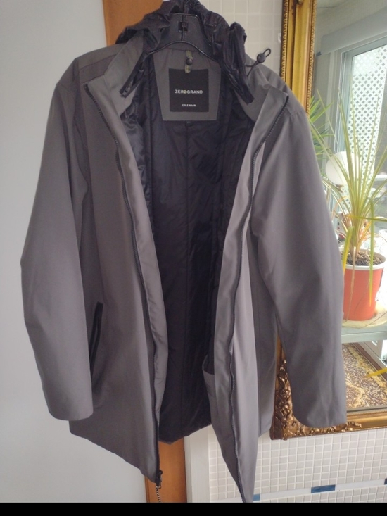 Cole Haan | Jackets & Coats | Mens Gray Waterproof Parka Jacket | Poshmark